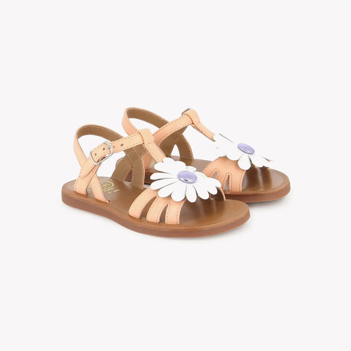 Discover our PLAGETTE BIG FLO Pink children's sandals | POM D'API