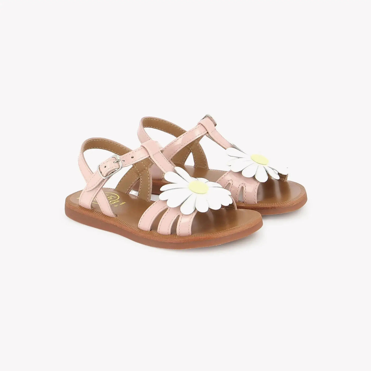 PLAGETTE BIG FLO Pink Girls' Sandals | POM D'API