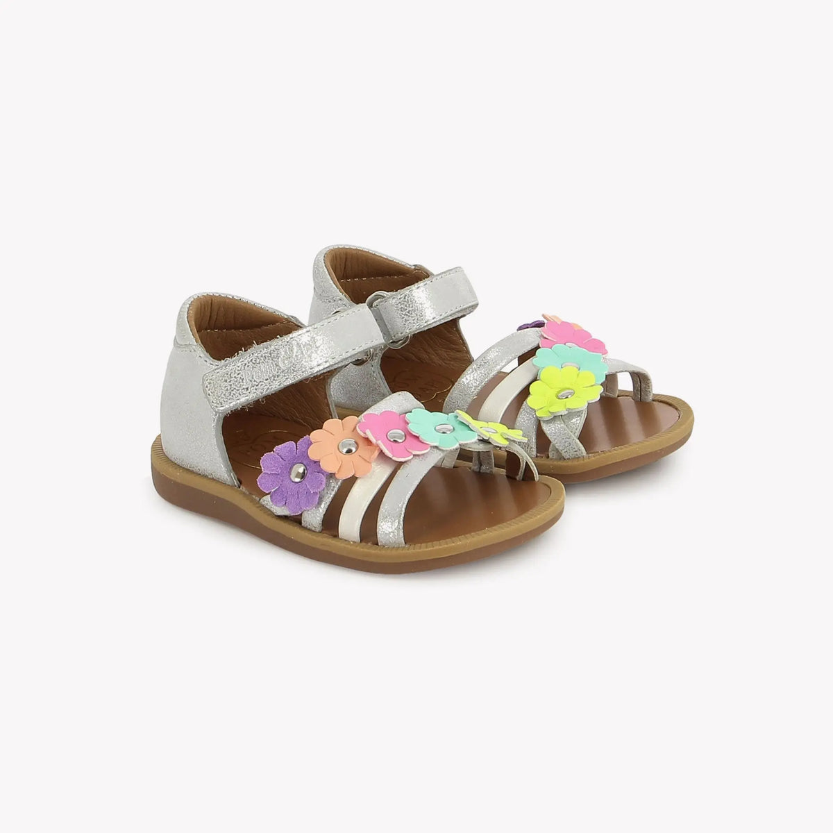 Découvrez nos sandales enfant POPPY MULTI FLO | POM D'API